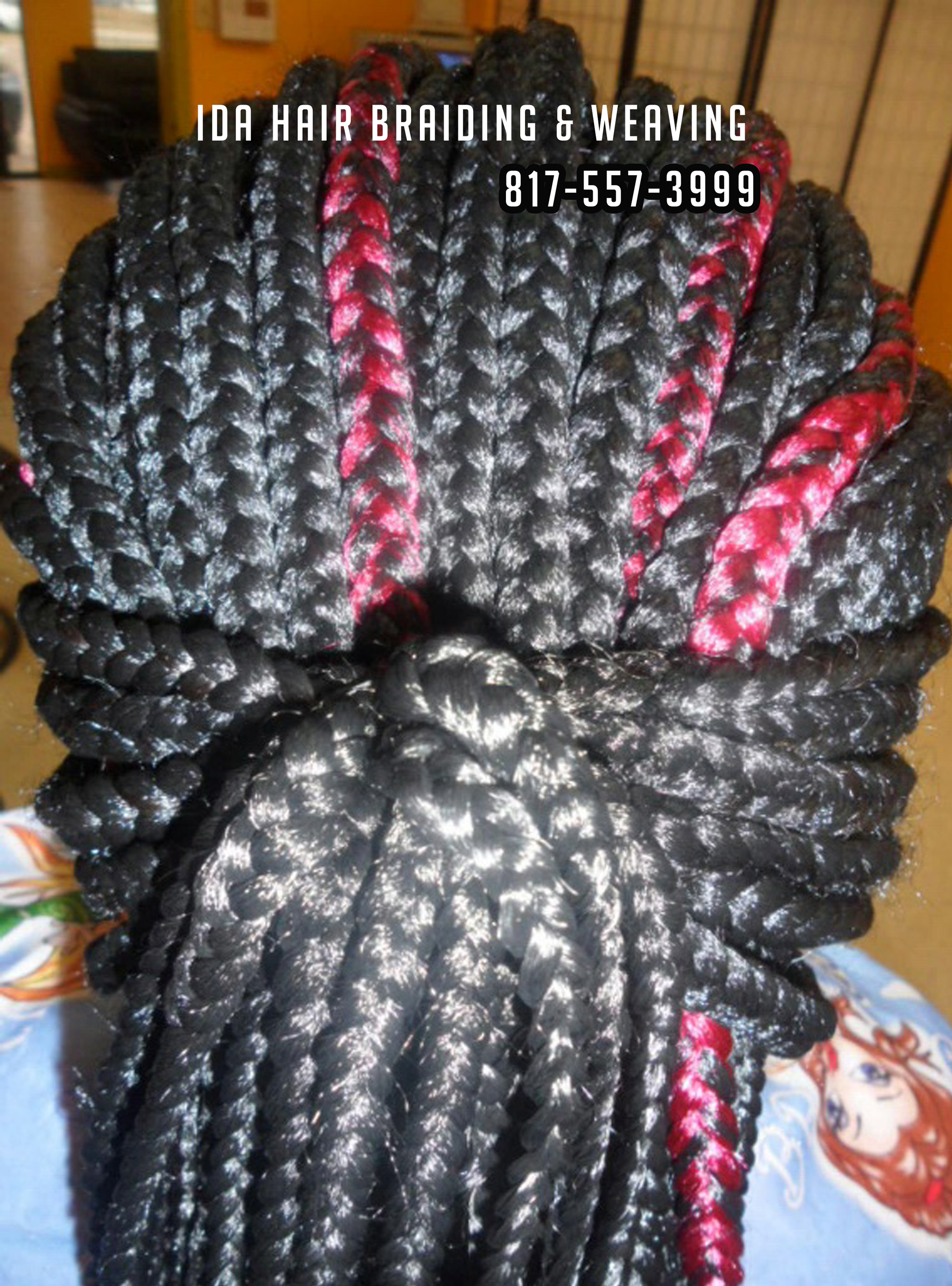 Box Braids & Single Braids Ida Hair Braiding and Weaving - Ida's Hair ...